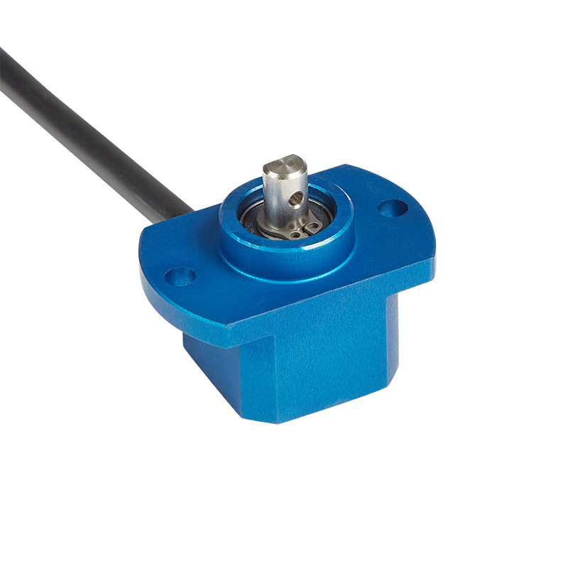Small flanged angle sensor